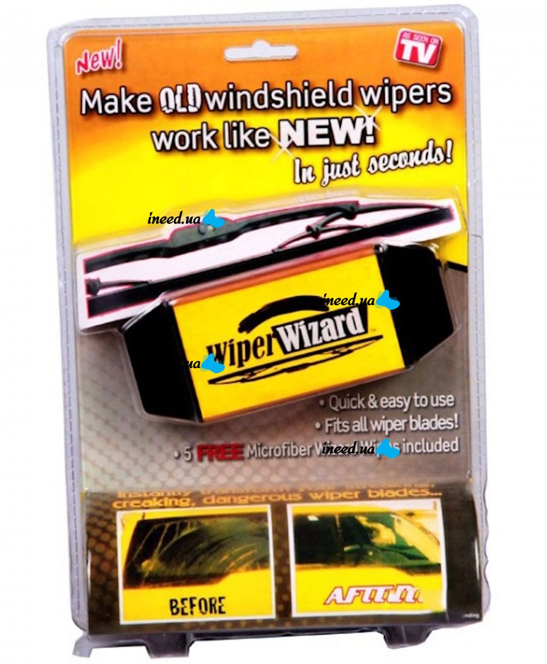 Universal Restorer Wiper Cleaner Wiper Wizard New IM-63, Restorer Wiper ...